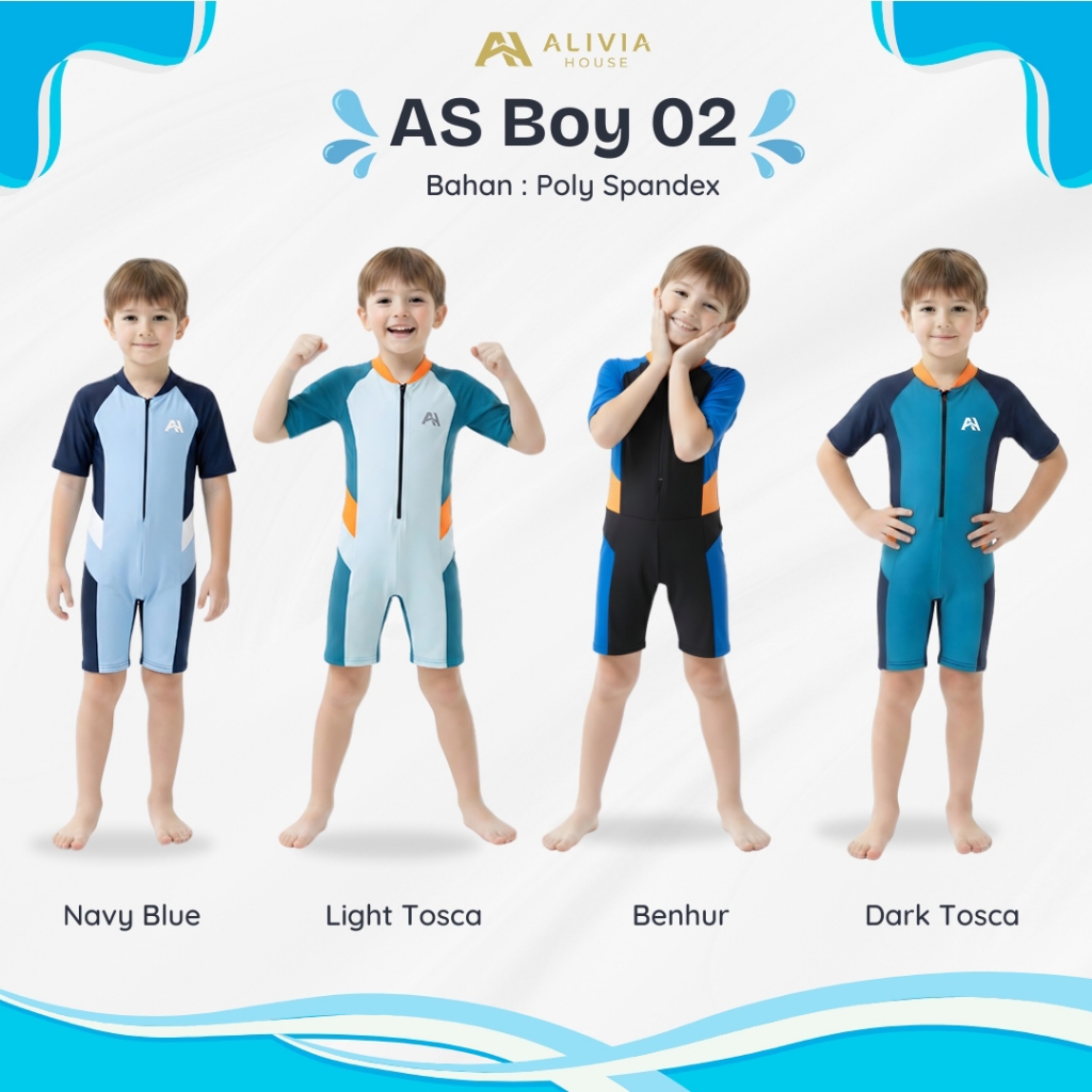 Alivia House - Alivia Swimwear Kids Boy AS boy 02 - Muslim boys ...