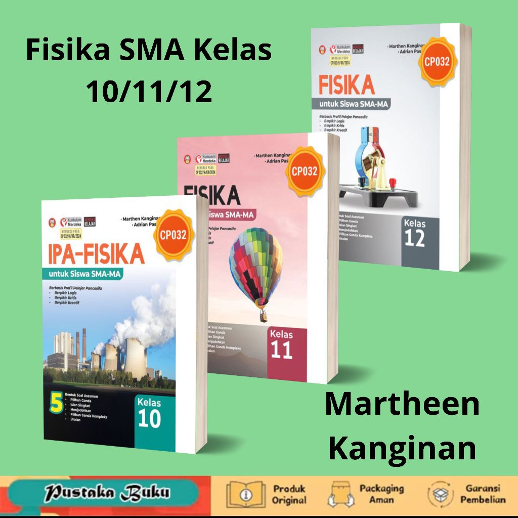 Physics Book for Senior High School Grade X/10/XI/11/XII/12 Merdeka ...