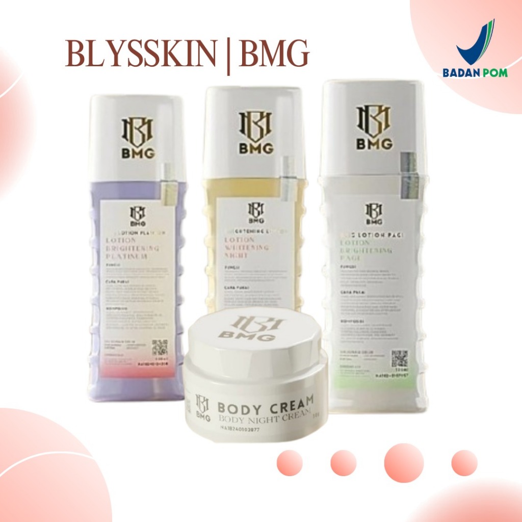 BMG Complete Package contains 4 Morning, Platinum, Night, Body Cream ...