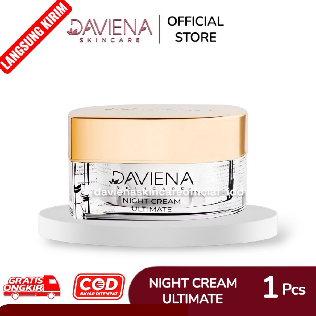 Night Cream Gold Daviena Deviena Davina Devina Skincare Official ...