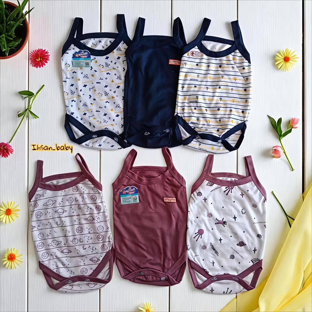 6 pcs baby girl jumpers, singlet model, chacham baby | Shopee Malaysia