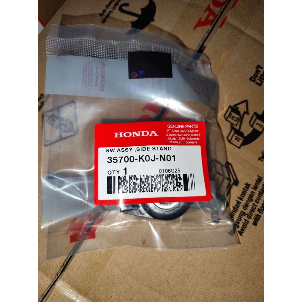 (ORIGINAL). SW Assy Side Stand/Switch Side Stand. GENIO. 35700-K0J-N01 ...