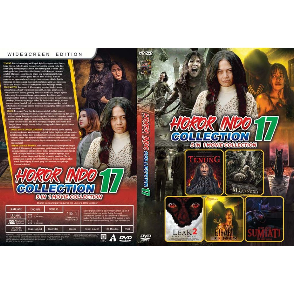 Horror Indo Collection Cassette Vol. 17 2025 | Shopee Malaysia