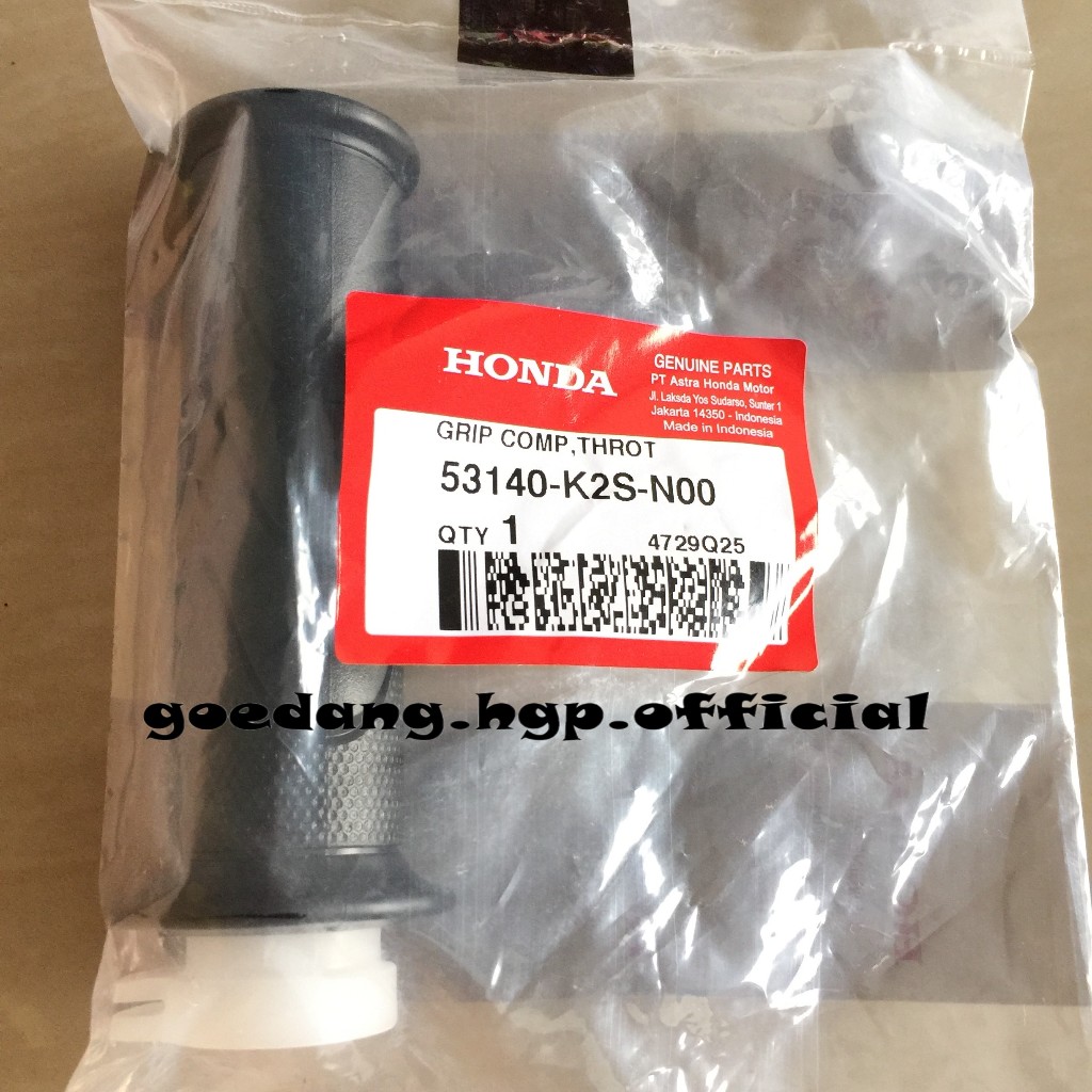 Grip Comp Throttle Hanfat Right VARIO 160 K2S ORIGINAL AHM 53140K2SN00 ...