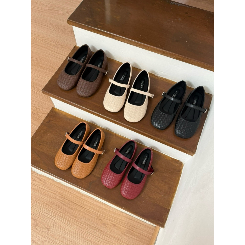 HARU Shoes Made by Enha - Korean Shoes Flat Shoes Women Ballet Flats ...