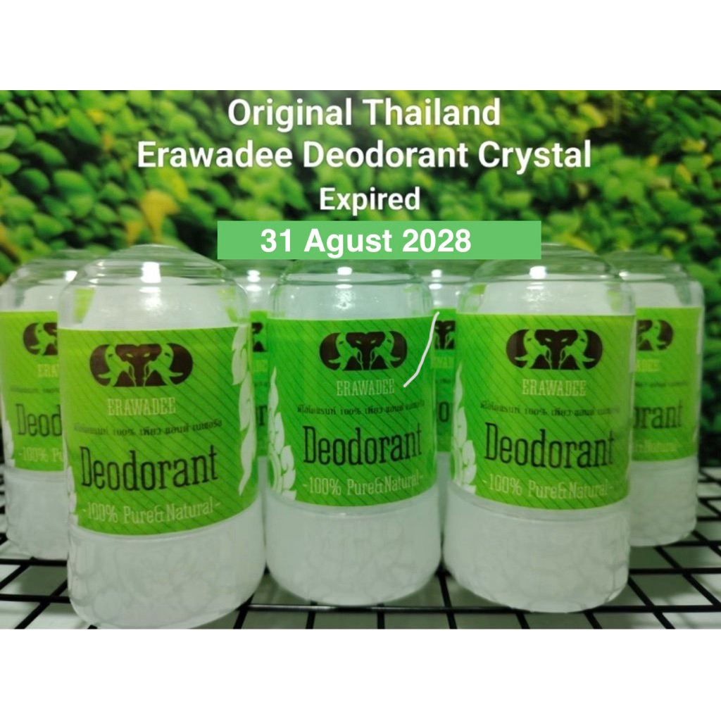 Erawadee Crystal Deodorant Thailand Original and Coconut | Shopee Malaysia