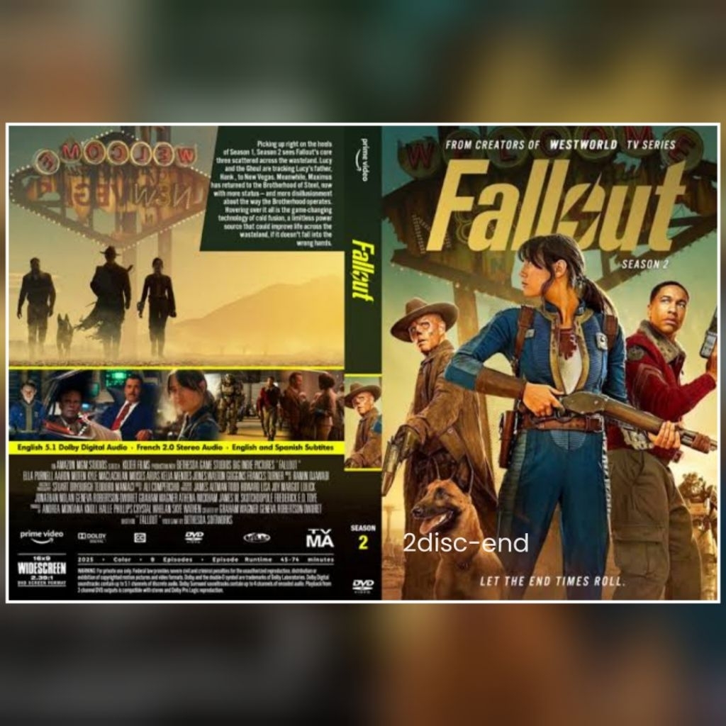 FALLOUT SEASON 2 Series Cassette - 2026 - 2disk-end | Shopee Malaysia
