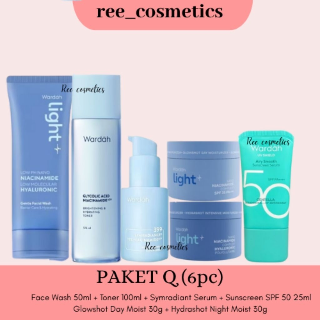 WARDAH Complete Skincare Lightening Package Complete 1 Set ofWARDAHs ...