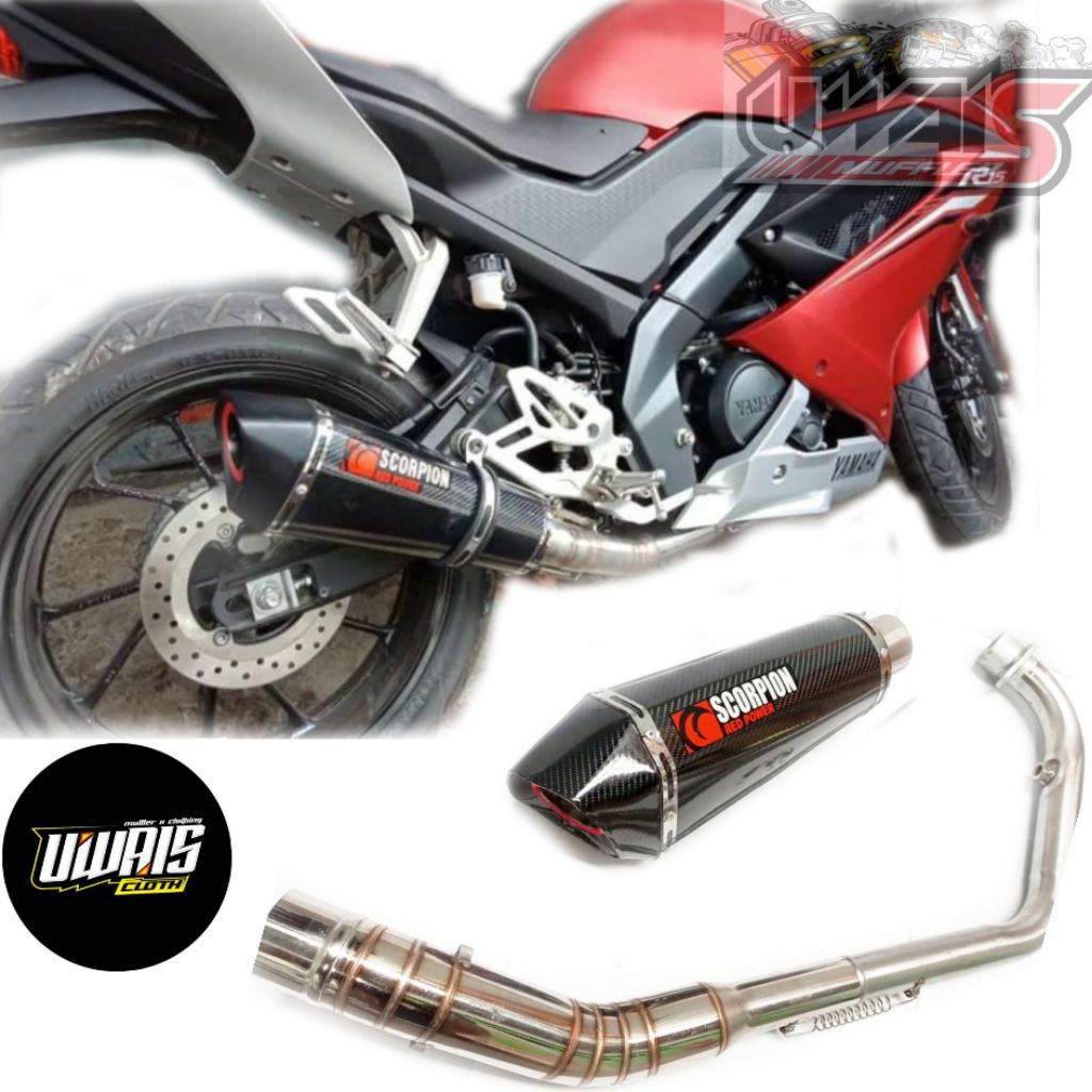 R15 V3 V4 MT15 V1 V2 R15M Yamaha Exhaust Pipe Full System Exhaust ...