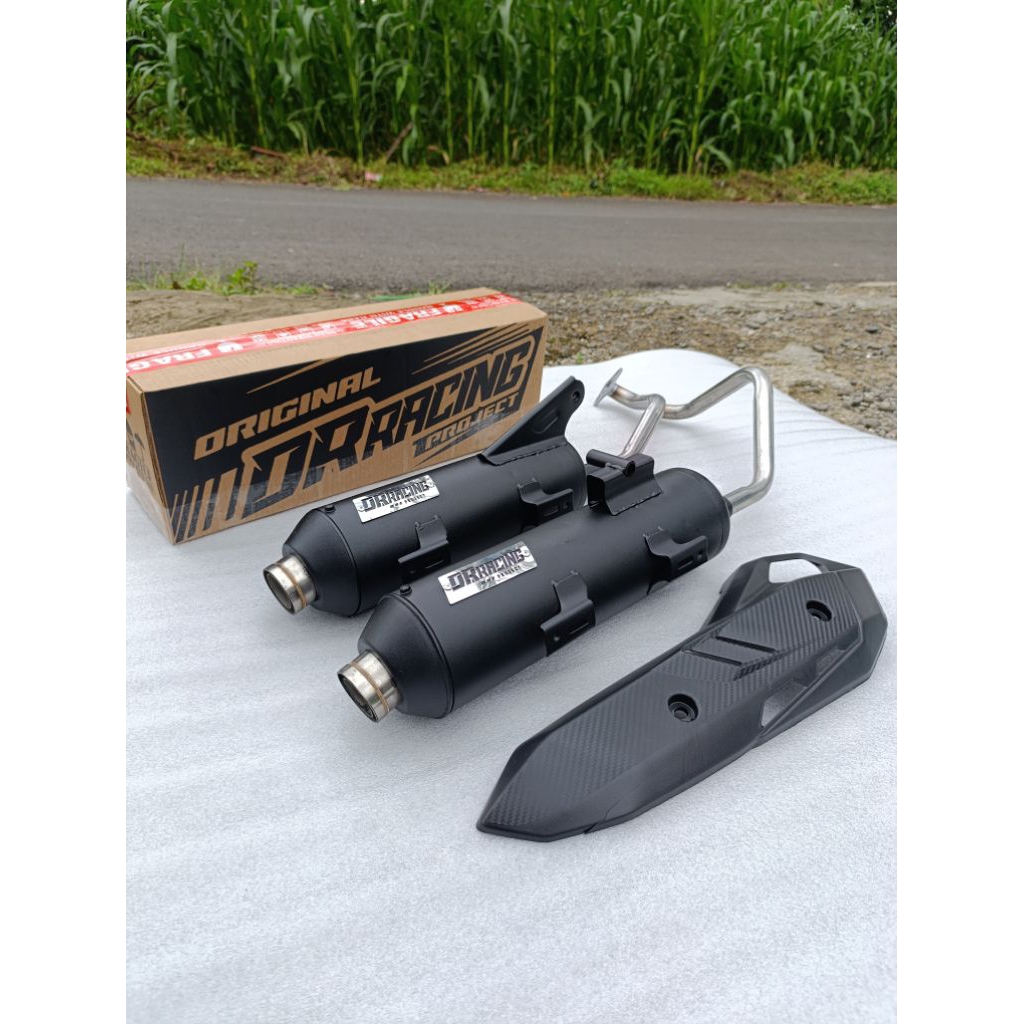 Apido Muffler Pipe Mio i 125/Soul i 125 Click 125/150 Mio gear V4 1set ...