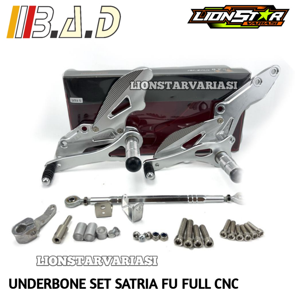 UNDERBONE FOSTEP LOWERBON MSATO FULL CNC CARVED SATRIA FU/F/FI UB ...