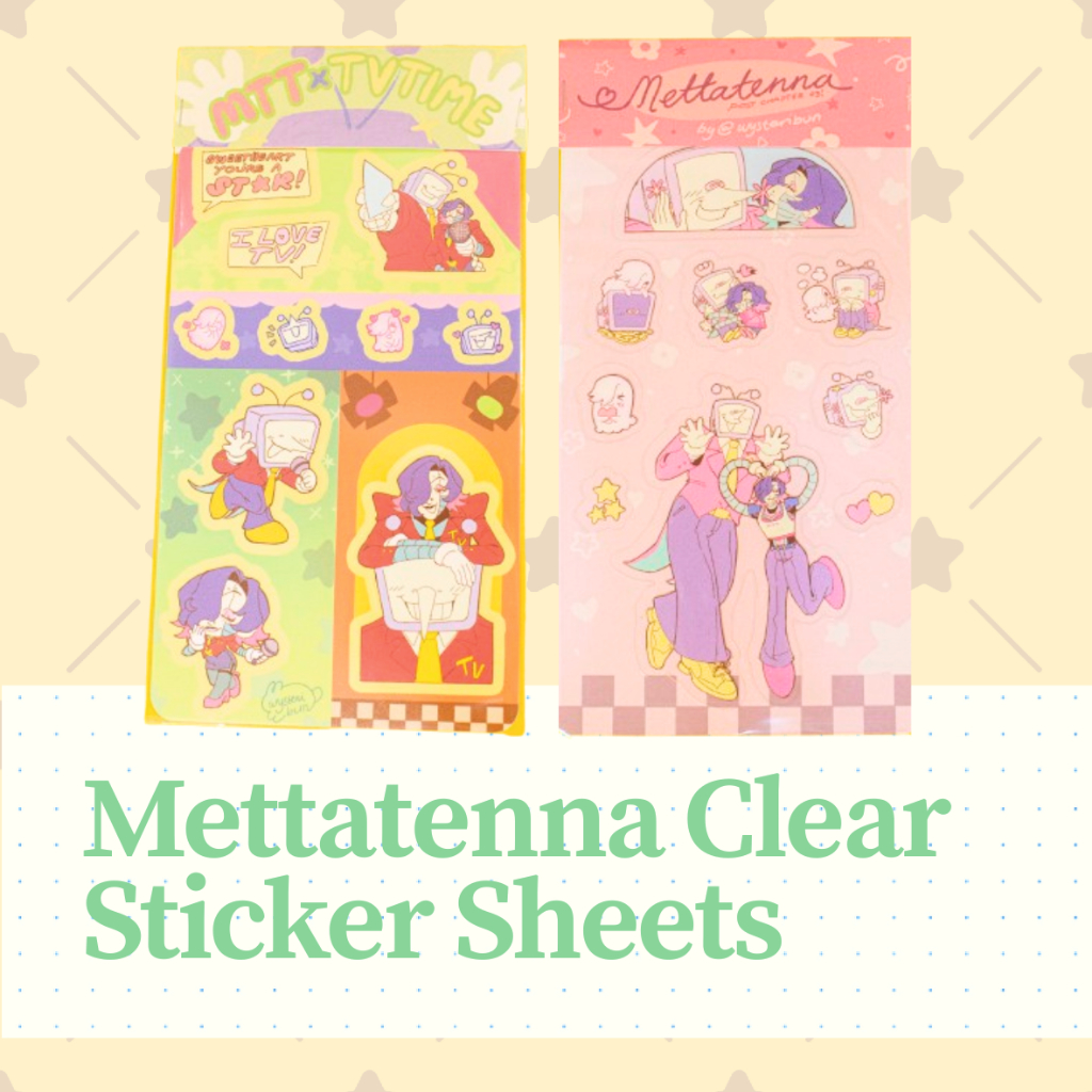 Undertale Deltarune Mettatenna Sticker Sheets/ | Shopee Malaysia
