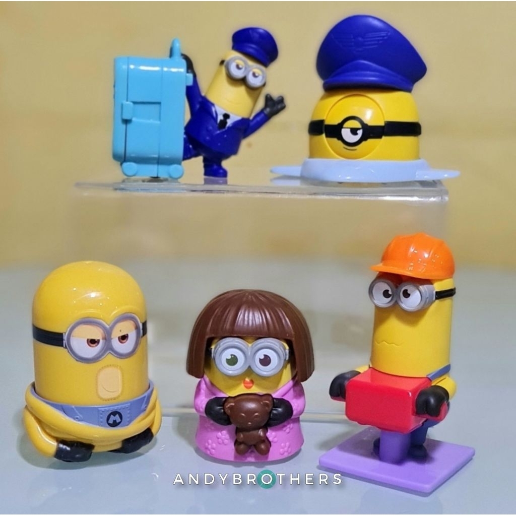 Happy Meal Mcd McDonald Toys KFC Action Figure Minion ex Kolpri ...