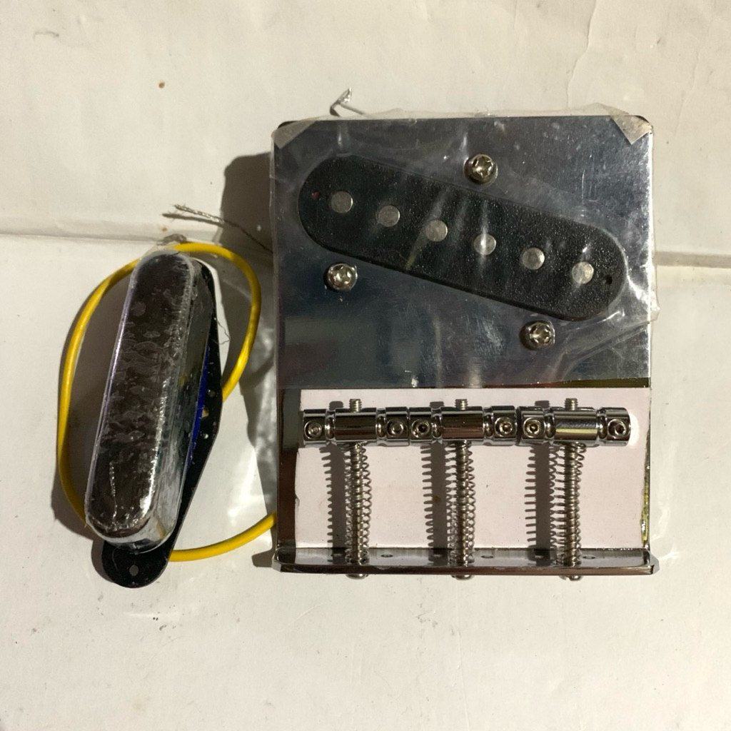 Ceramic Telecaster Pickup Set Plus Bridge | Shopee Malaysia