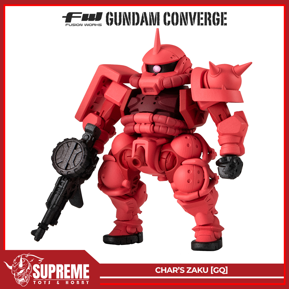 FW Gundam Converge 28 28 - MS-06S Char's Zaku Char Custom ( GQ GQuuuuuX ...