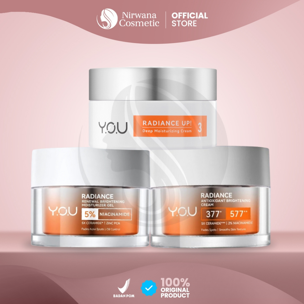 YOU Radiance Up! Deep Moisturizer and Brightening Cream I Antioxidant ...
