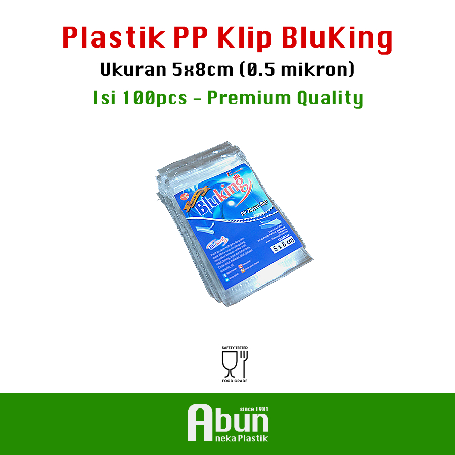 BluKing 5x8cm PP Plastic Clips (50mc) Contents 100pcs | Shopee Malaysia