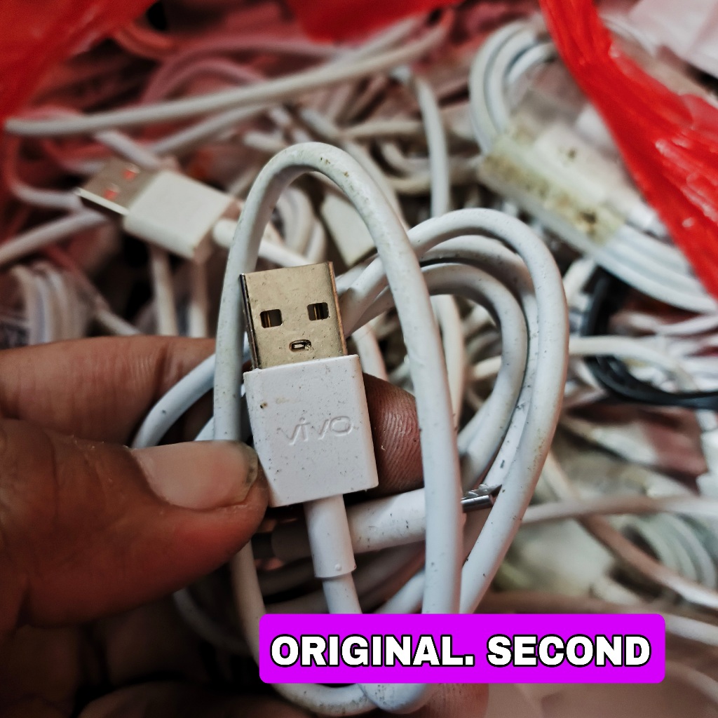 (ORIGINAL USED) VIVO Micro USB Z1 PRO, Y20, Y12, Y02, Y01, Y15, Y19 ...