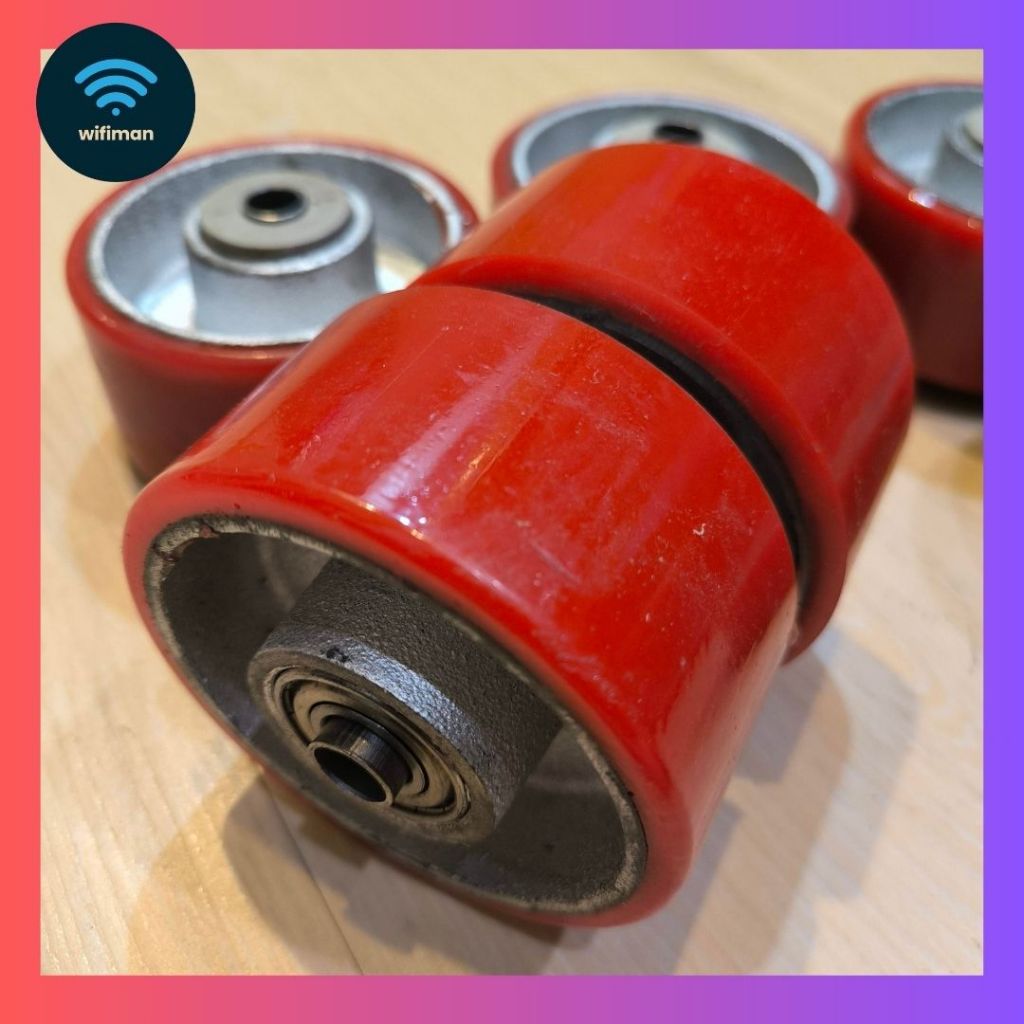 Onley Wheel 5 inch heavy Duty Pu Trolley Wheel | Shopee Malaysia