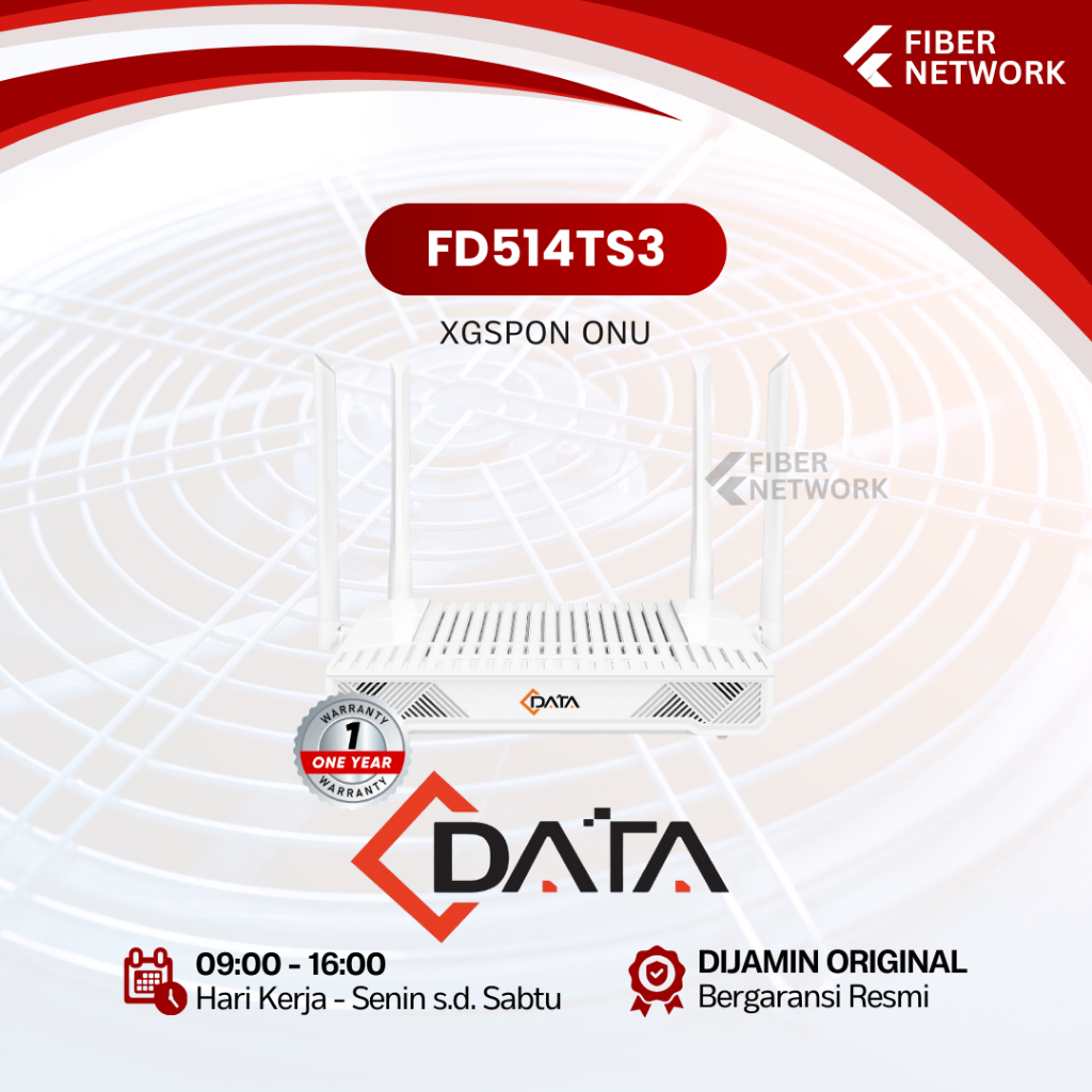 CDATA FD514TS3 XGSPON ONU - 4GE+2WIFI6(AX3000) | Shopee Malaysia