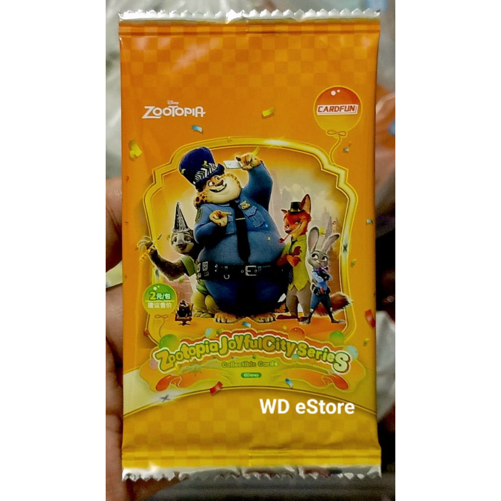 Disney Zootopia Seal Pack Official License Card | Shopee Malaysia
