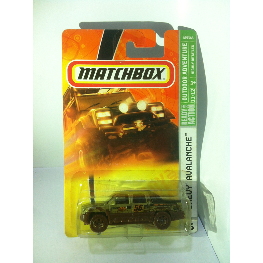 Matchbox. 2008 Outdoor Adventure - 86. Chevy Chevrolet Avalanche by ...