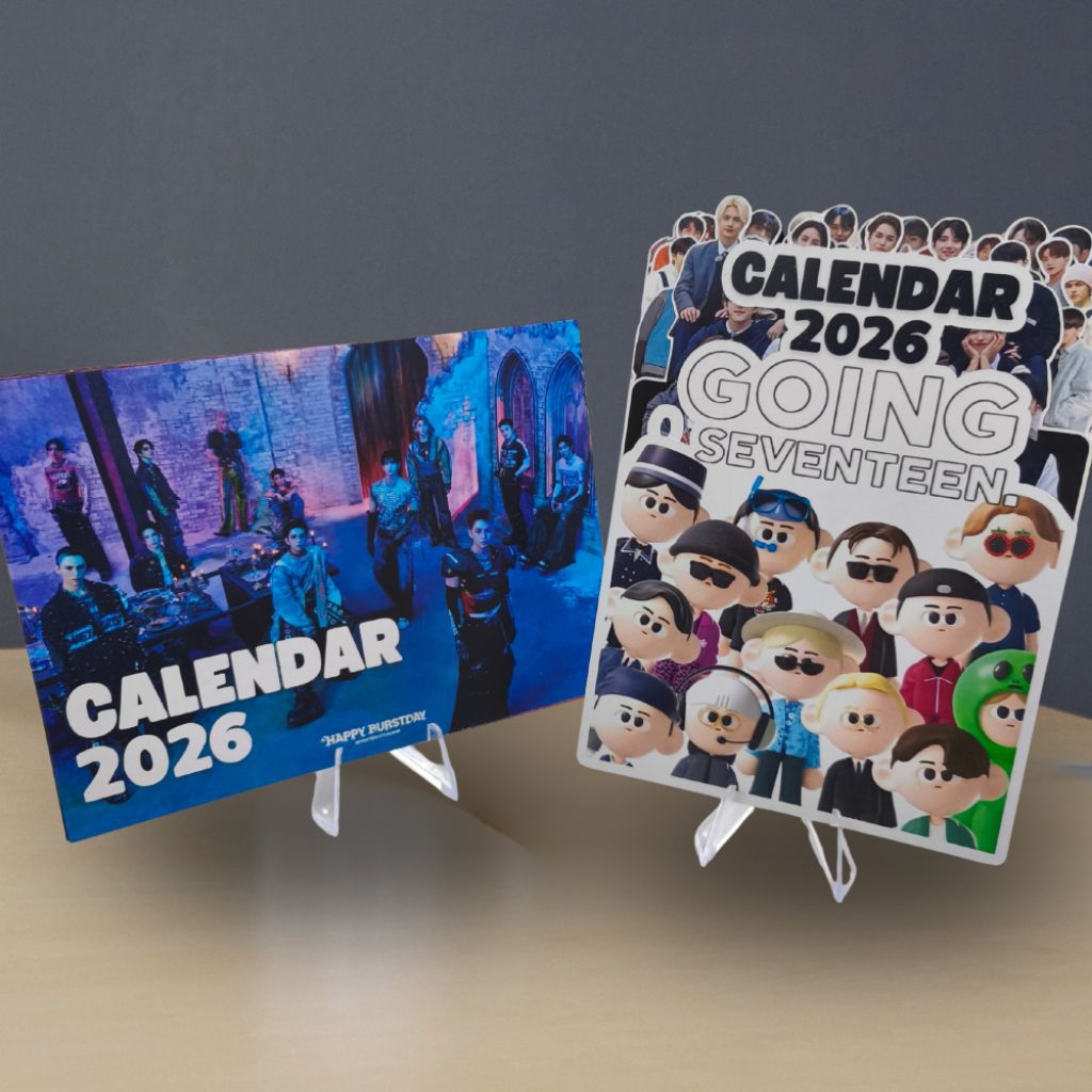 KPop Seventeen Calendar 2026 | Shopee Malaysia