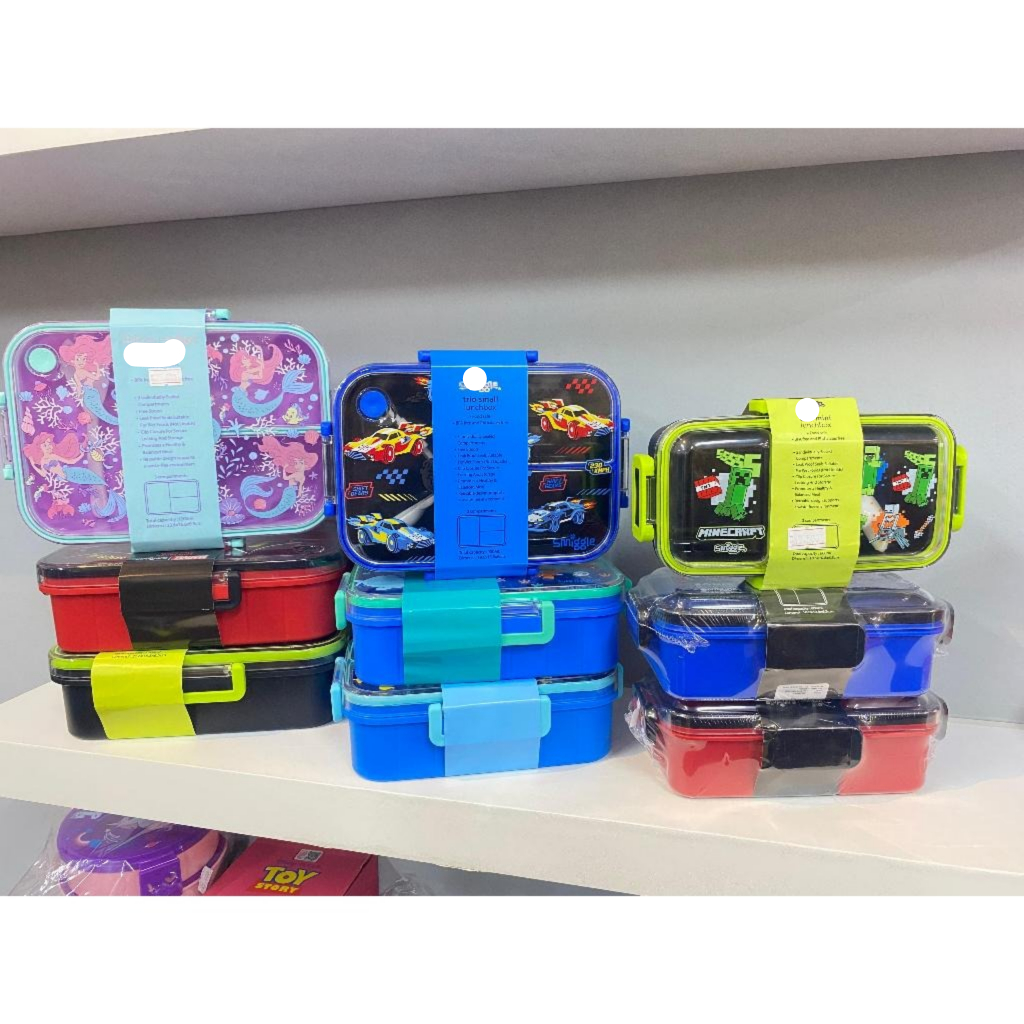 TRIO LARGE LUNCH BOX 1200ML CHILDREN'S LUNCH BOX 3367 | Shopee Malaysia