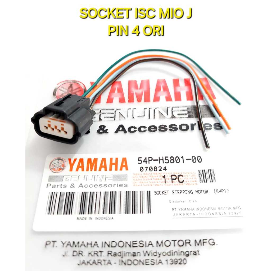 ISC 4 Pin Socket Yamaha Mio J Soul Gt Xride Xeon 125 Aerox Fino 155 54P ...