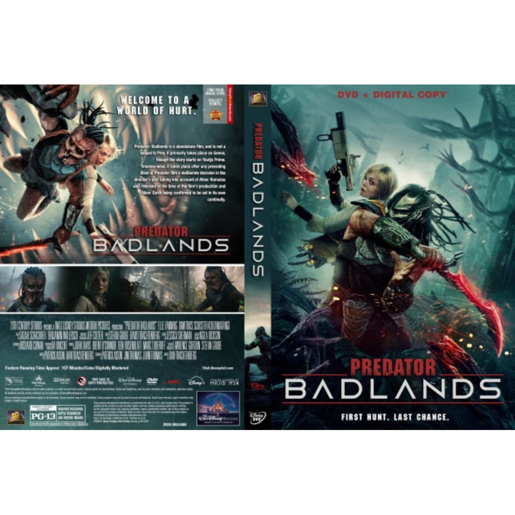 DVD PREDATOR BADLANDS (2025) - DVD FILEM PREDATOR BADLANDS NEWEST (2025 ...