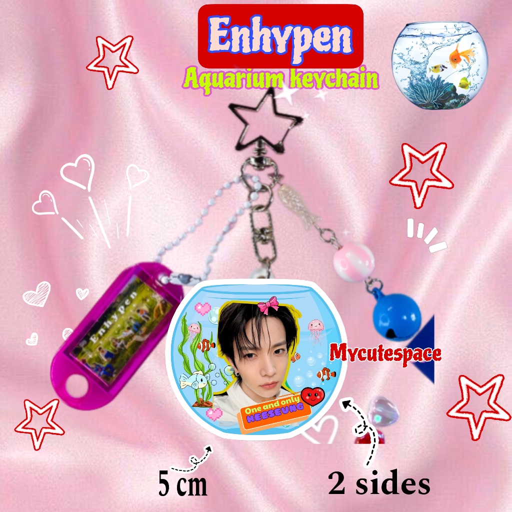 ENHYPEN TOMATO KEYCHAIN ENHYPEN AQUARIUM ACRYLIC KEYCHAIN/ | Shopee ...