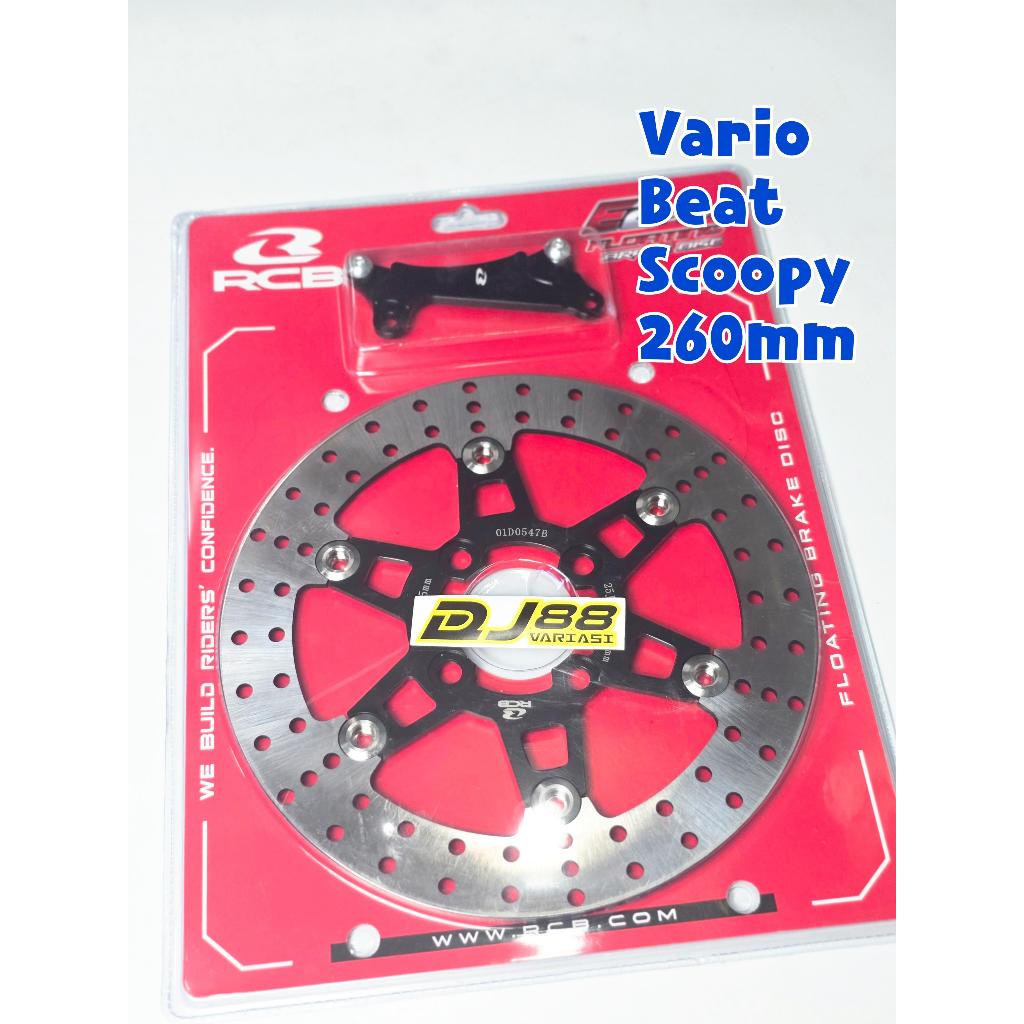 Rcb Disc vario scoopy 260mm front Disc brake for racing boy | Shopee ...