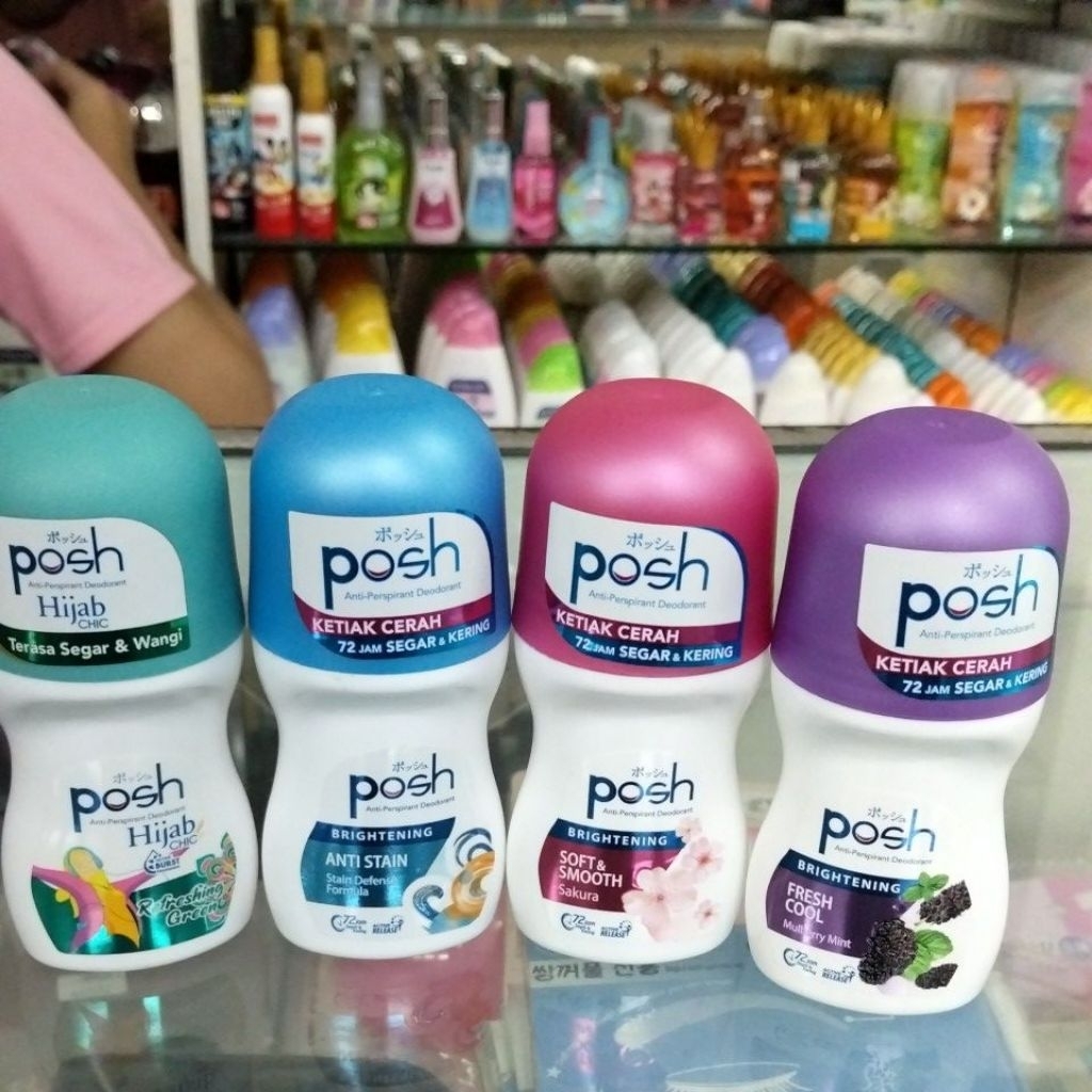 Posh Anti-Perspirant Deodorant Roll on 50ml | Shopee Malaysia