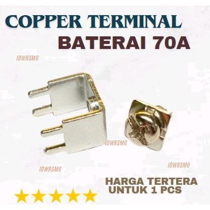 Copper terminal post solder pcb rating 70a nut terminal 1 set | Shopee ...