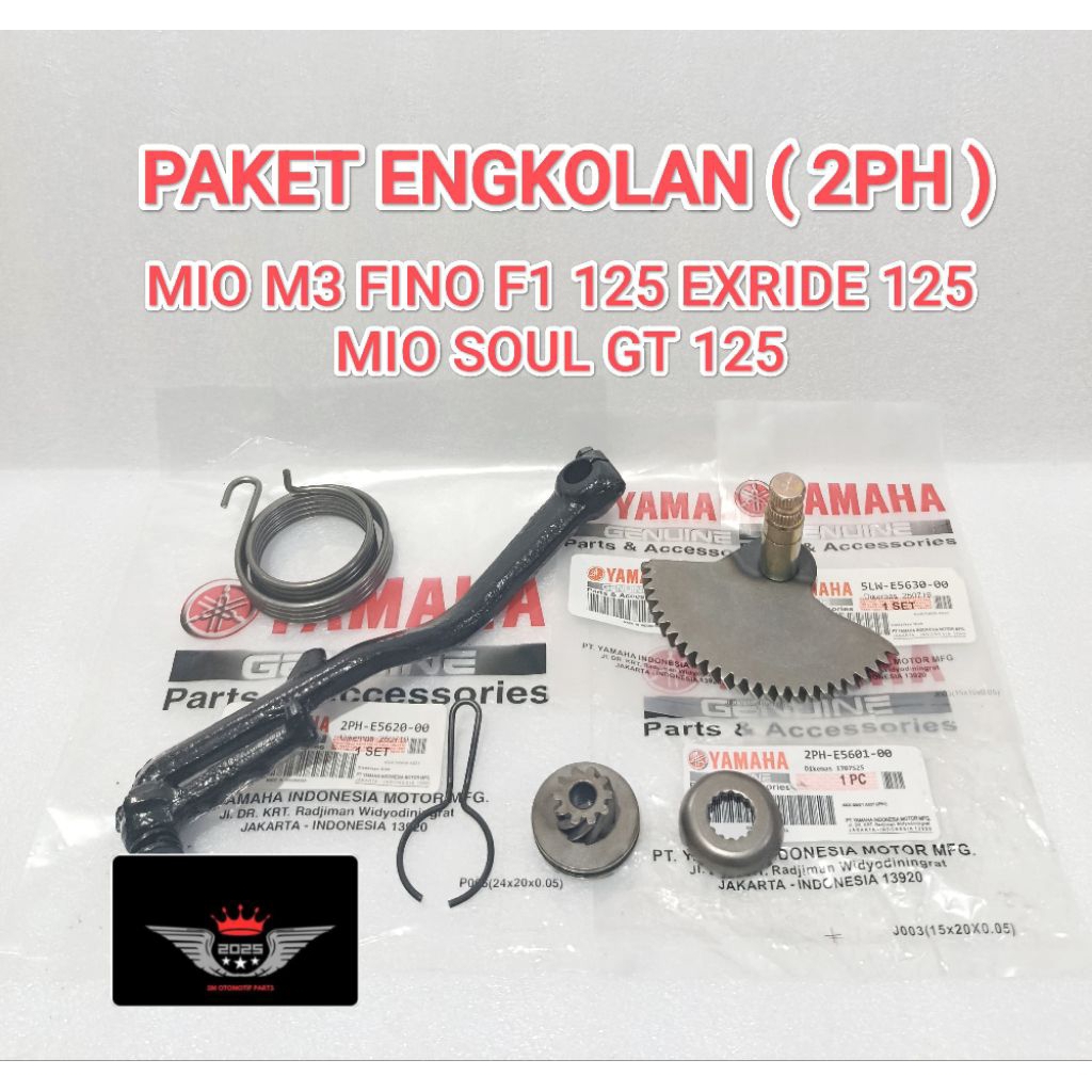 CRANK PACKAGE (2PH) YAMAHA MIO M3 FINO F1 125 EXRIDE 125 MIO SOUL GT ...