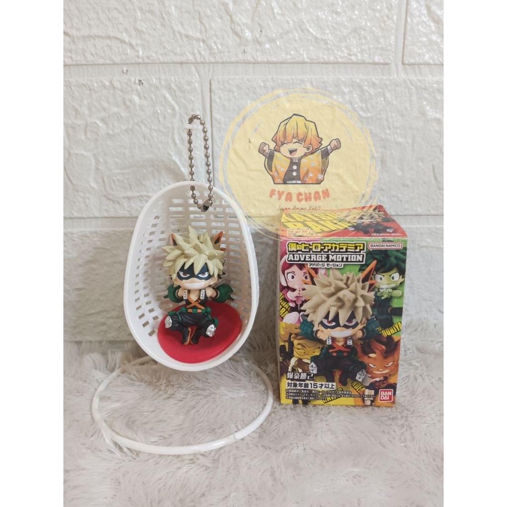 [Official Bandai] Bakugo Katsuki Mini Figure Anime My Hero Academia MHA ...