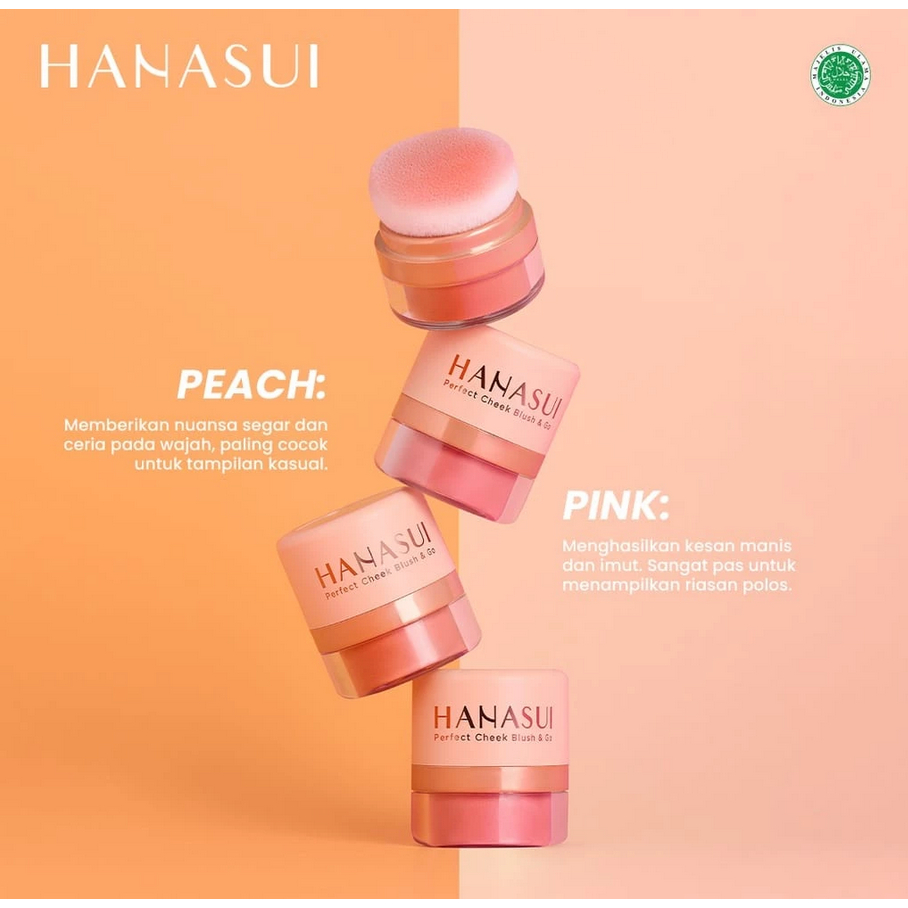 Hanasui Perfect Cheek Blush & Go Powder Radiancenatural | Shopee Malaysia