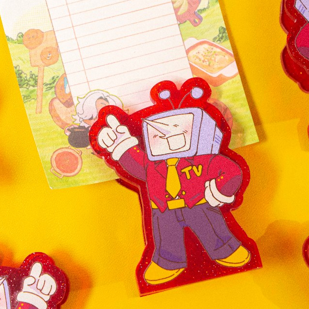 Deltarune Tenna Standing Acrylic Clip | Shopee Malaysia