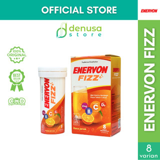 ENERVON FIZZ Orange Flavor 8 Effervescenttablet | Vitamin C and B ...