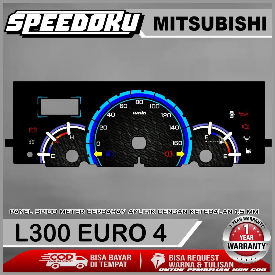 MITSUBISHI L300 EURO 4 CUSTOM SPEEDOMETER BOARD | Shopee Malaysia