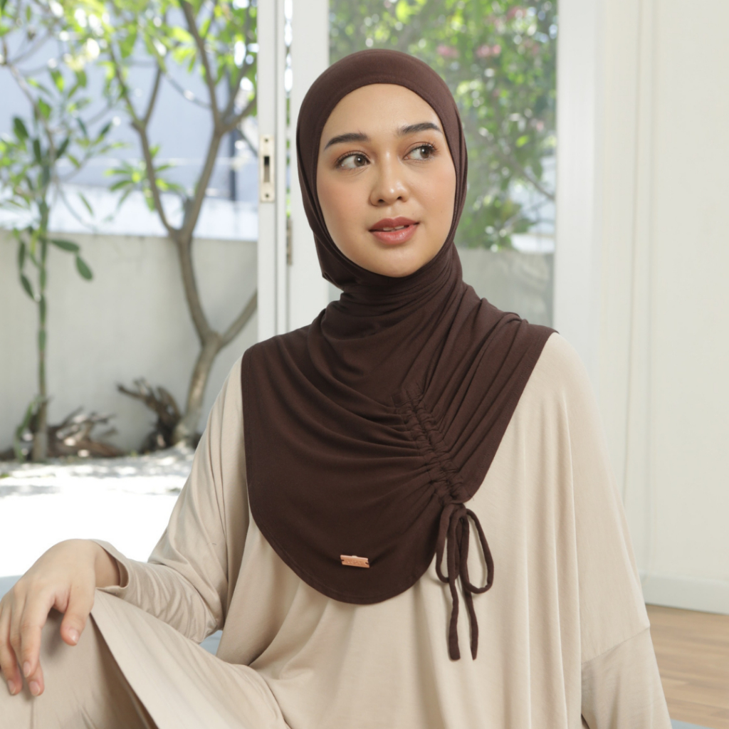 Lozy Hijab - Liora Instant (Instant Rayon Sport Drawstring Hijab ...