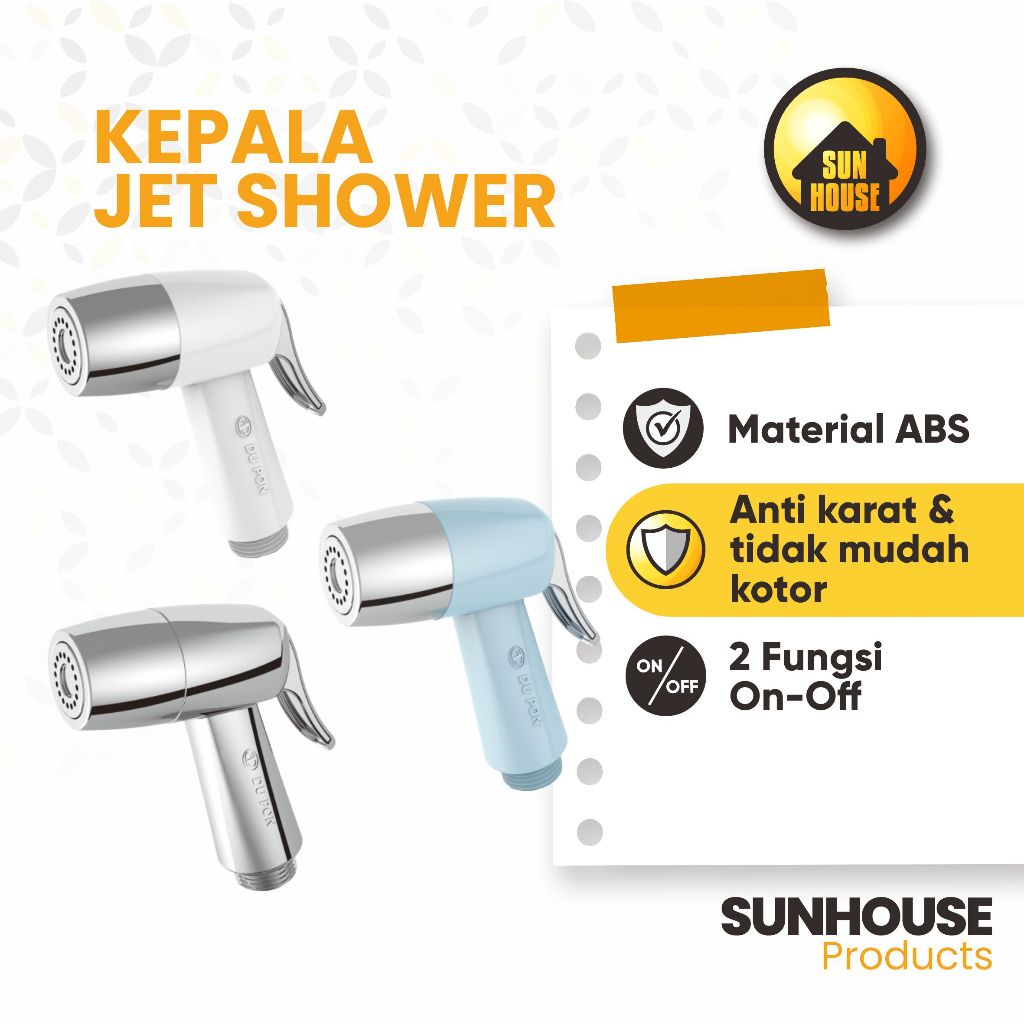 SUNHOUSE DUPON Jet Shower Head Closet Bidet Spray Toilet Toilet Spray ...