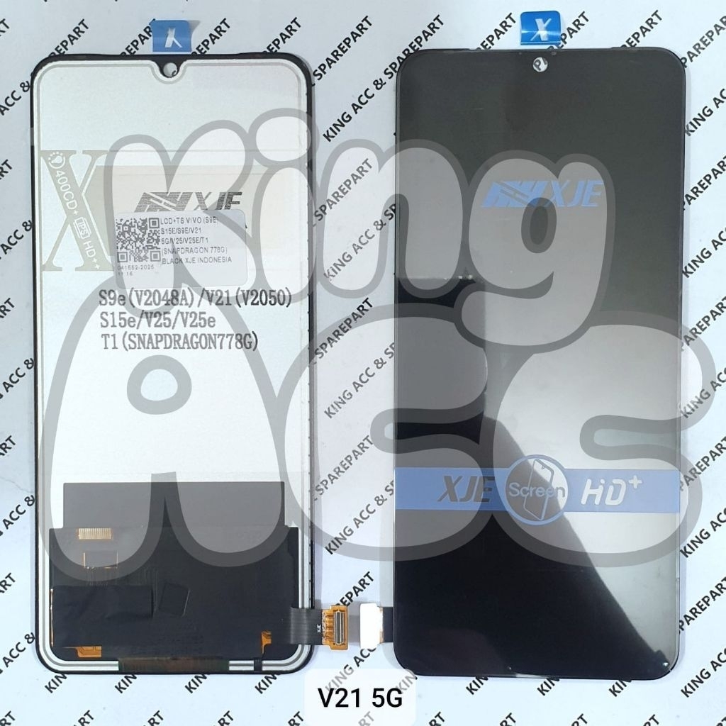 NEW XJE LCD TOUCHSCREEN VIVO (S9E) S15E V21 5G/ V25/ V25E/ T1 ...