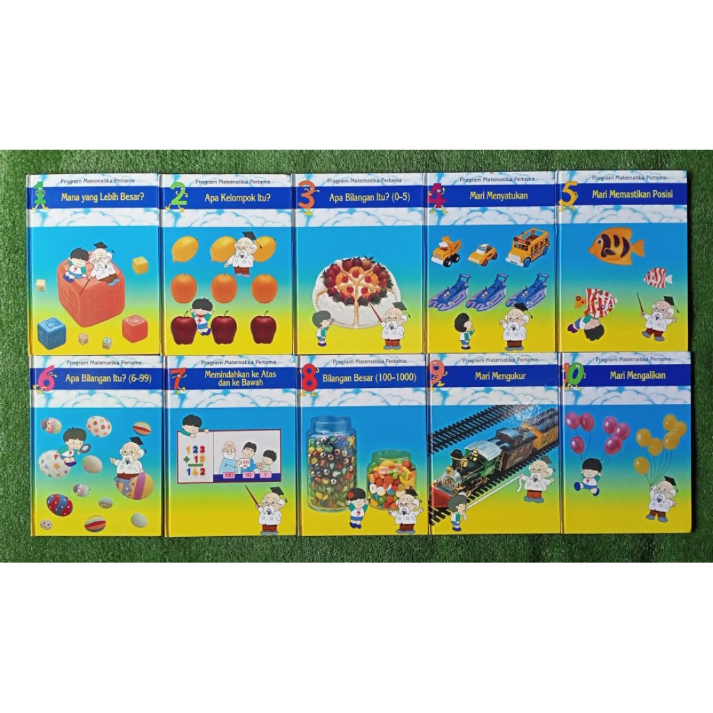First Mathematics Program Book Set (Volume 1-10) HC (Original, Preloved ...