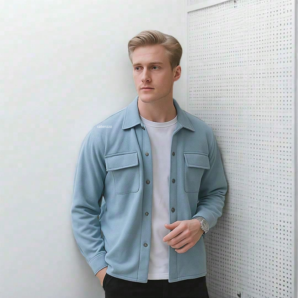 SHACKET JACKET PLEECE MEN'S JACKET/ JACKET/ PREMIUM JACKET/ jacket men ...