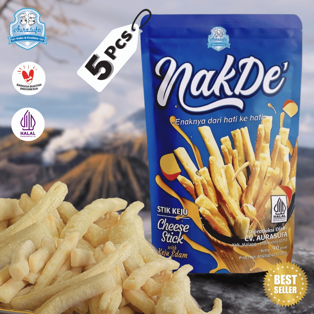 HALAL NakDe Cheese Stick Snack Food Edam Cheese Sticks Economical ...
