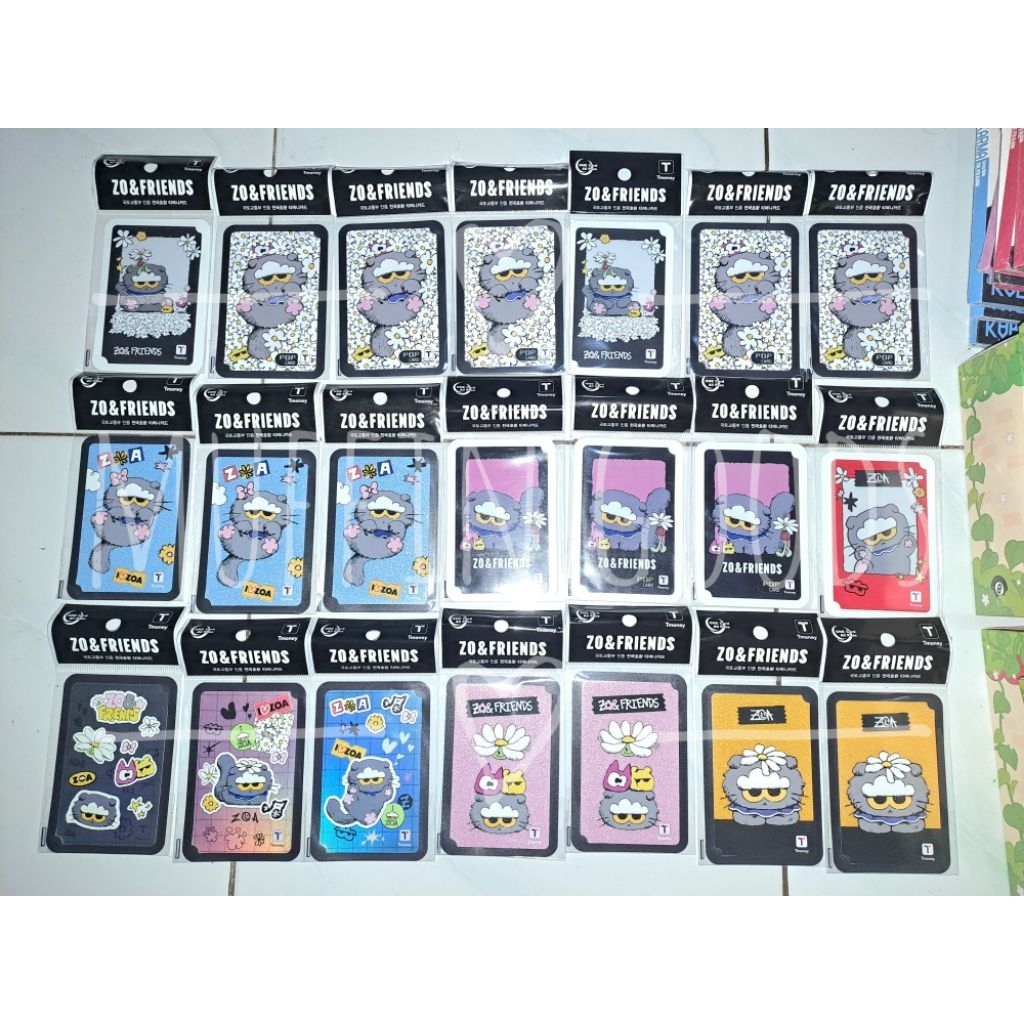 Official G-Dragon Zo&Friends Zoa Tmoney Card GS25 E-Mart CU Storyway 7 ...