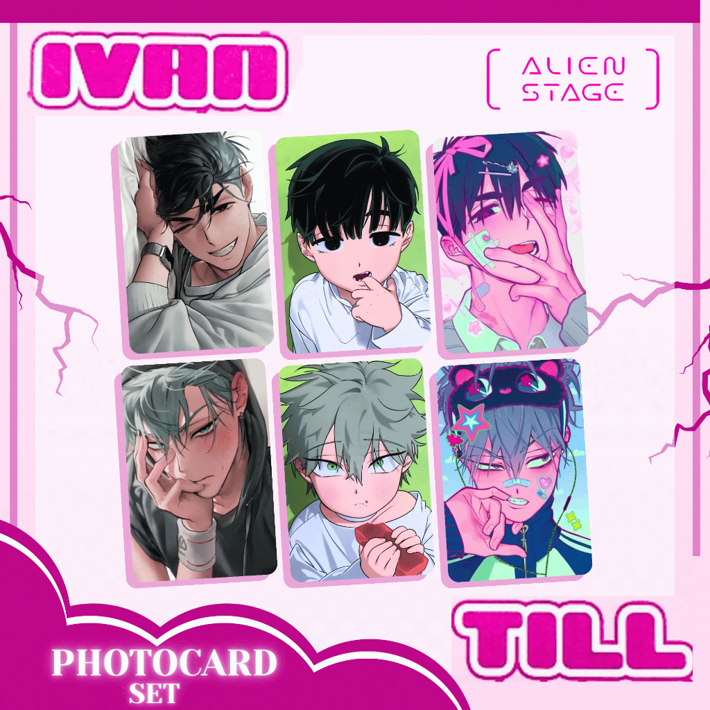 GAME • ALIEN STAGE PHOTOCARD | | LAMINATED/GLOSSY DOUBLE-SIDED | Shopee ...