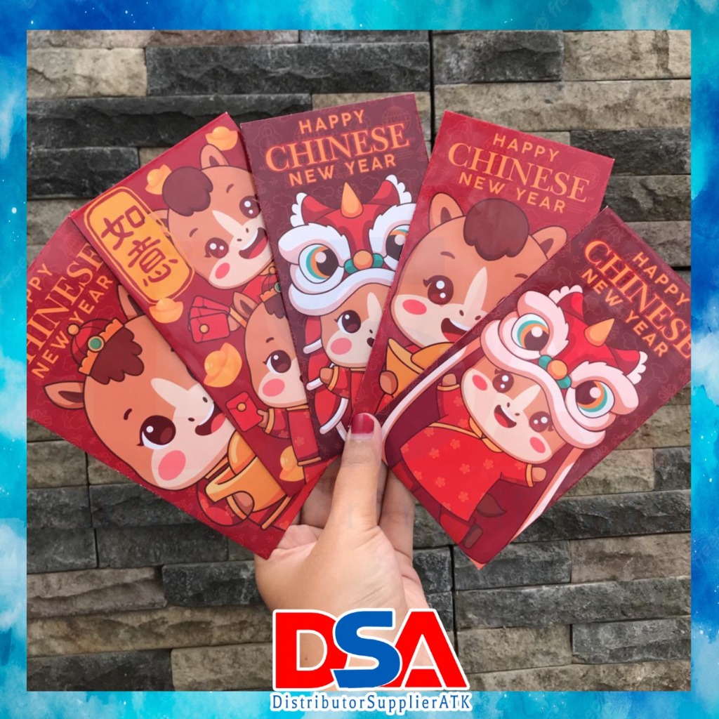 DSA - CHINESE NEW YEAR ANGPAO 2026 HORSE SHIO LARGE SIZE THICK PAPER ...