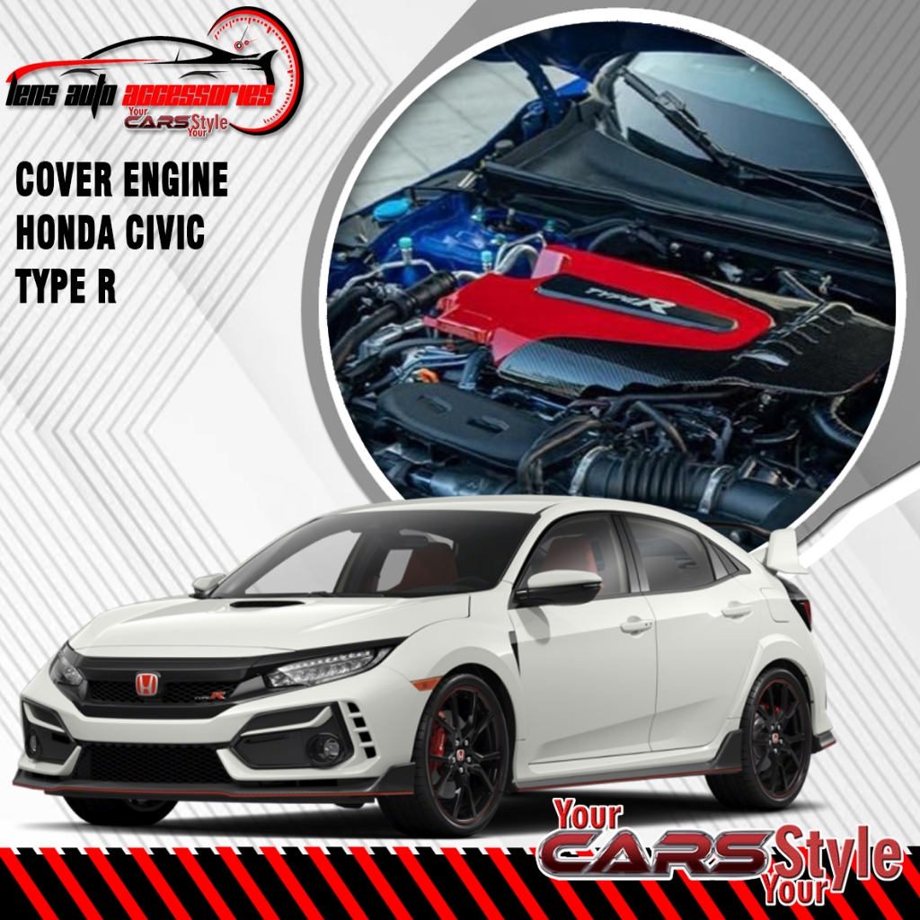 ENGINE COVER HONDA CIVIC TURBO TYPE R SEDAN HATCHBACK - HONDA CIVIC ...